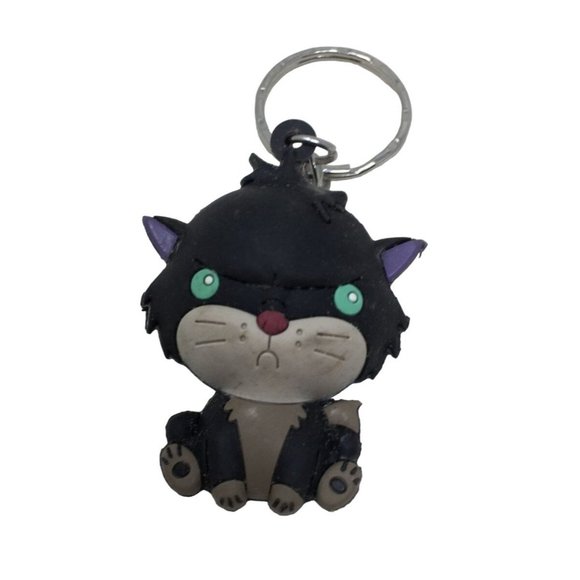Disney | Toys | Disney Villains Lucifer The Cat 3d Figural Keychain ...